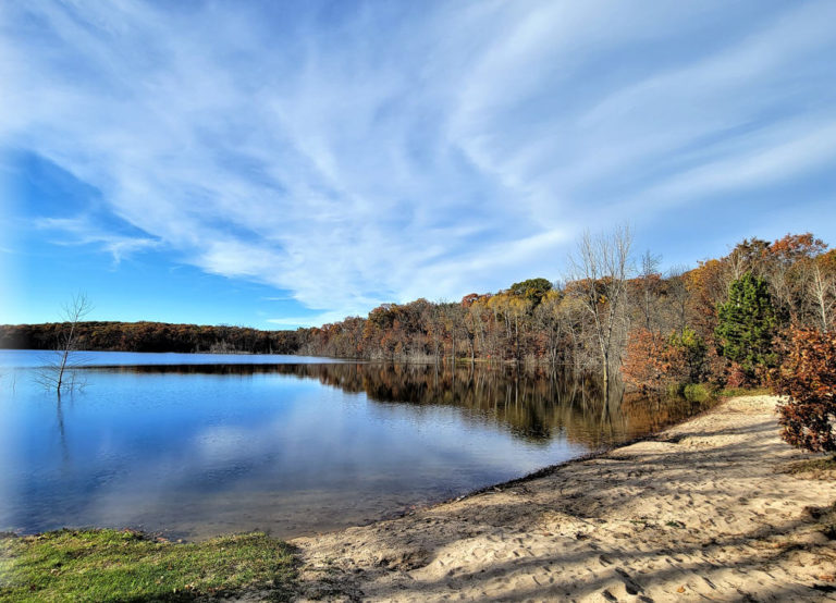 Wolf Lake from the Beach, Wolf Lake County Park – Almond, WI – My ...